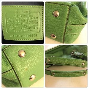 Coach | Bags | Authentic Green Coach Handbag | Poshmark